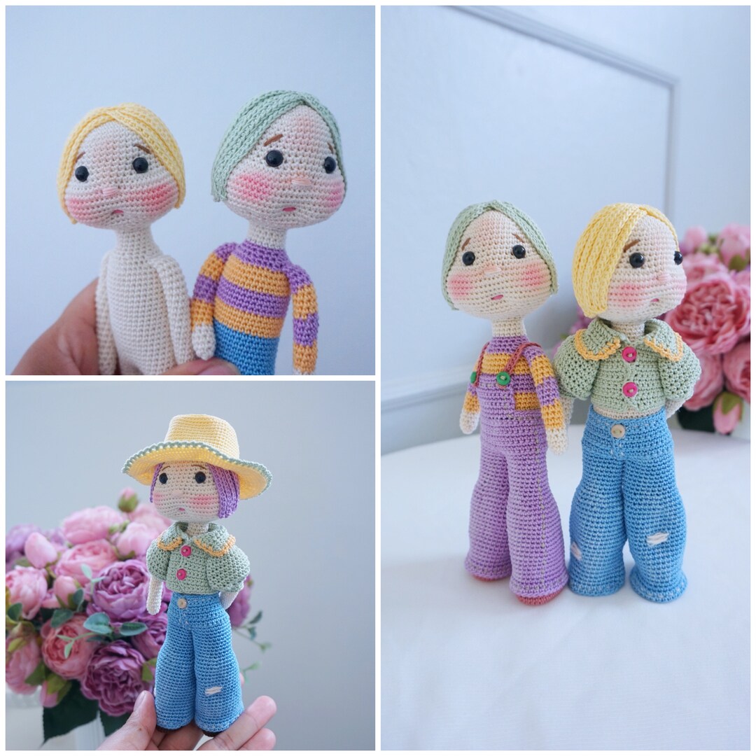 Small Kawaii Doll Crochet Pattern - Etsy