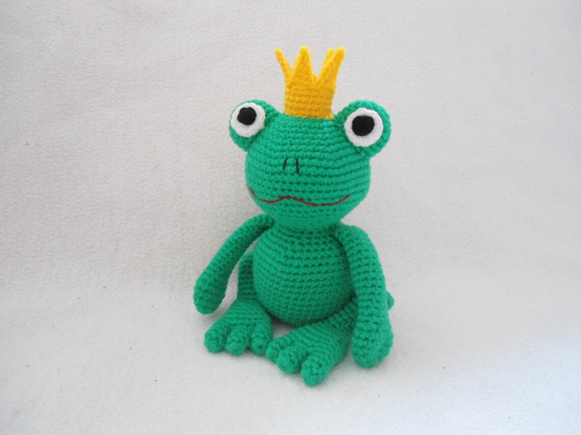 Prince Frog Crochet Pattern | Etsy
