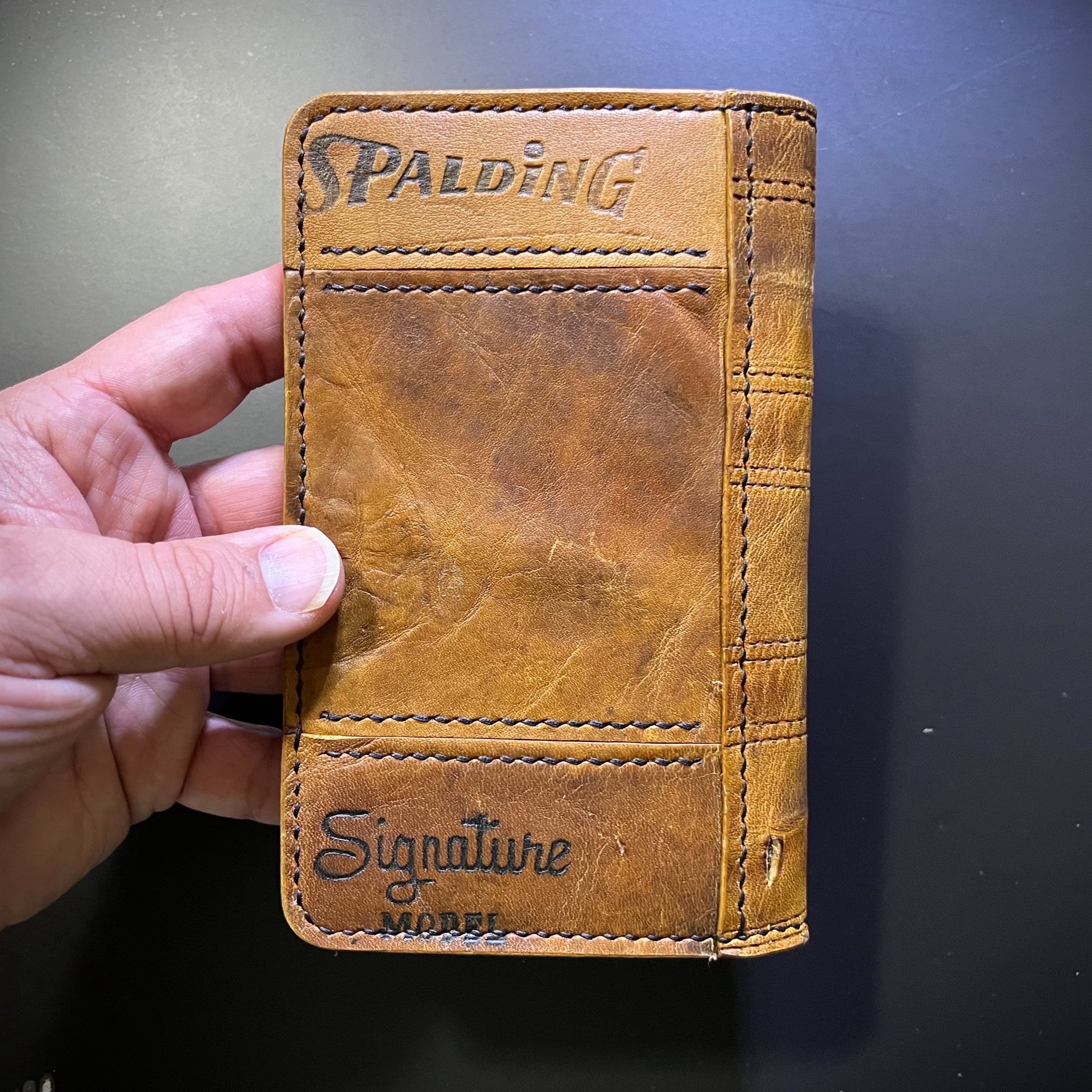 Spalding Mike De La Hoz Leather Baseball Glove Field Notes Cover - Etsy