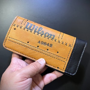 Vintage Wilson Boss Tall Roper Leather Baseball Glove Wallet - Etsy