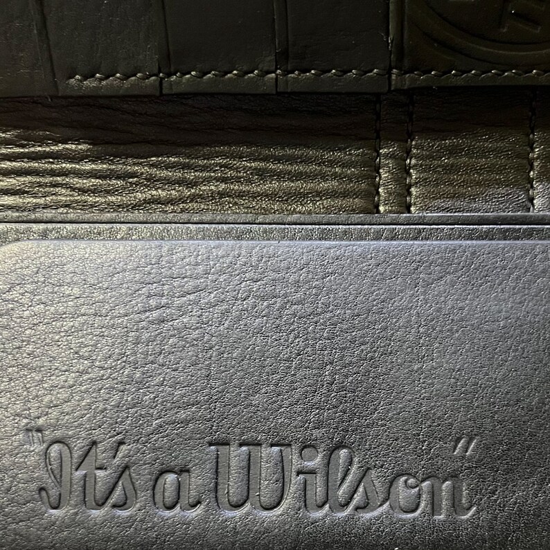 Vintage Wilson Boss Tall Roper Leather Baseball Glove Wallet - Etsy