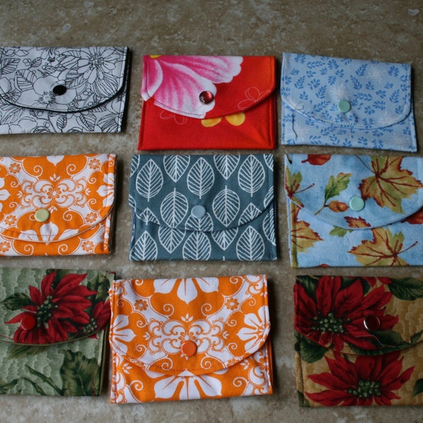 Floral Coin Purse - Etsy