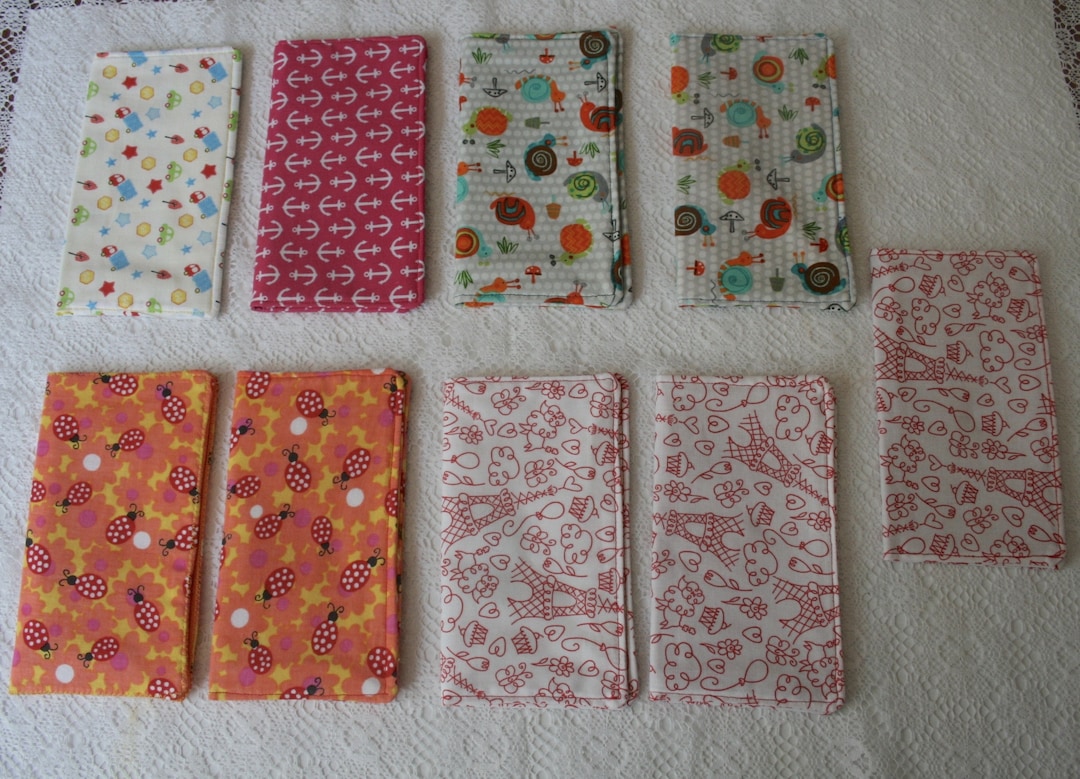 Fabric Checkbook Cover in Fun Colors and Themes Cotton Check Book - Etsy