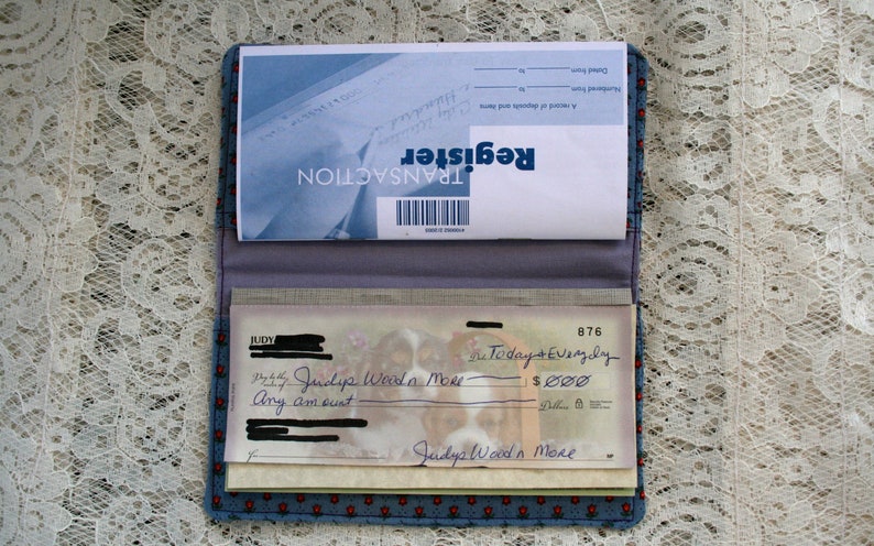 Fabric Checkbook Cover in Fun Animal Prints - Etsy