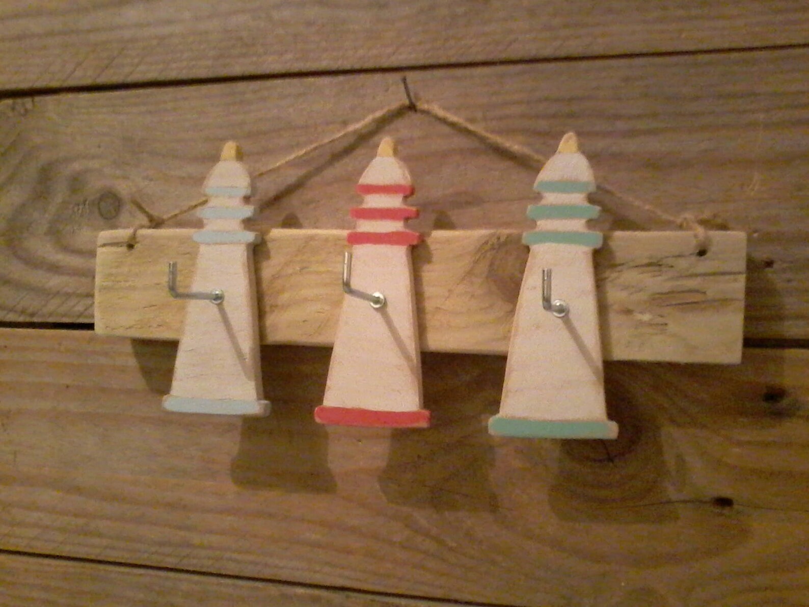 Lighthouse Key Hooks / Jewellery Hooks / Jewlery Organizer / - Etsy