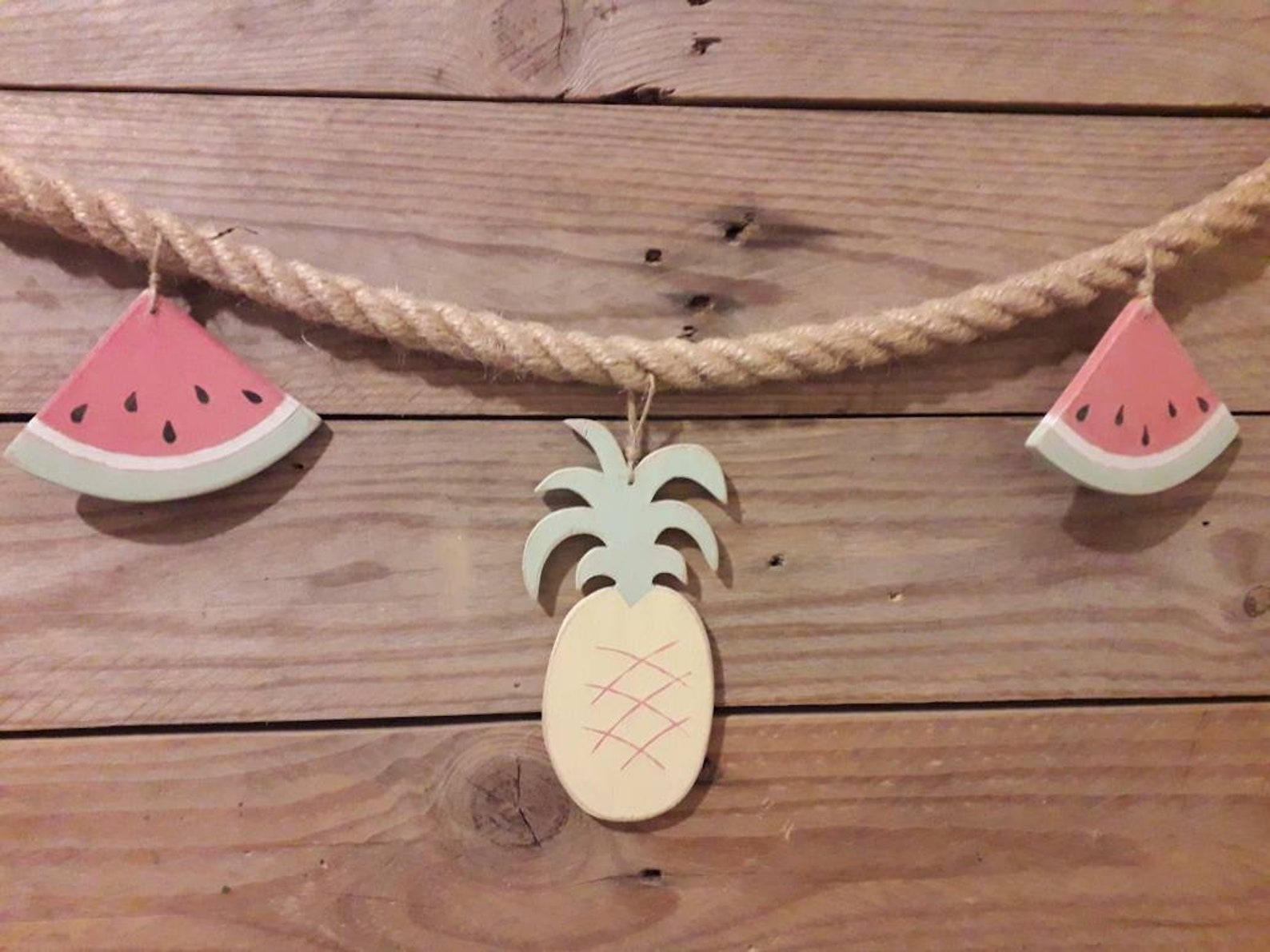Watermelon and Pineapple Garland / Pineapple Bunting / - Etsy