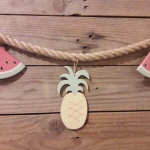 Watermelon and Pineapple Garland / Pineapple Bunting / Watermelon Wall ...