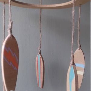 Surfboard Mobile / Baby Mobile / Nursery Decor / New Baby | Etsy