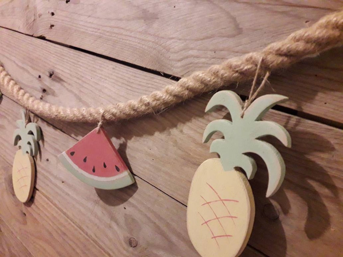 Watermelon and Pineapple Garland / Pineapple Bunting / - Etsy