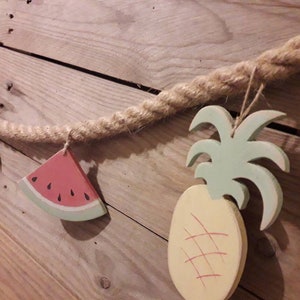 Watermelon and Pineapple Garland / Pineapple Bunting / Watermelon Wall ...