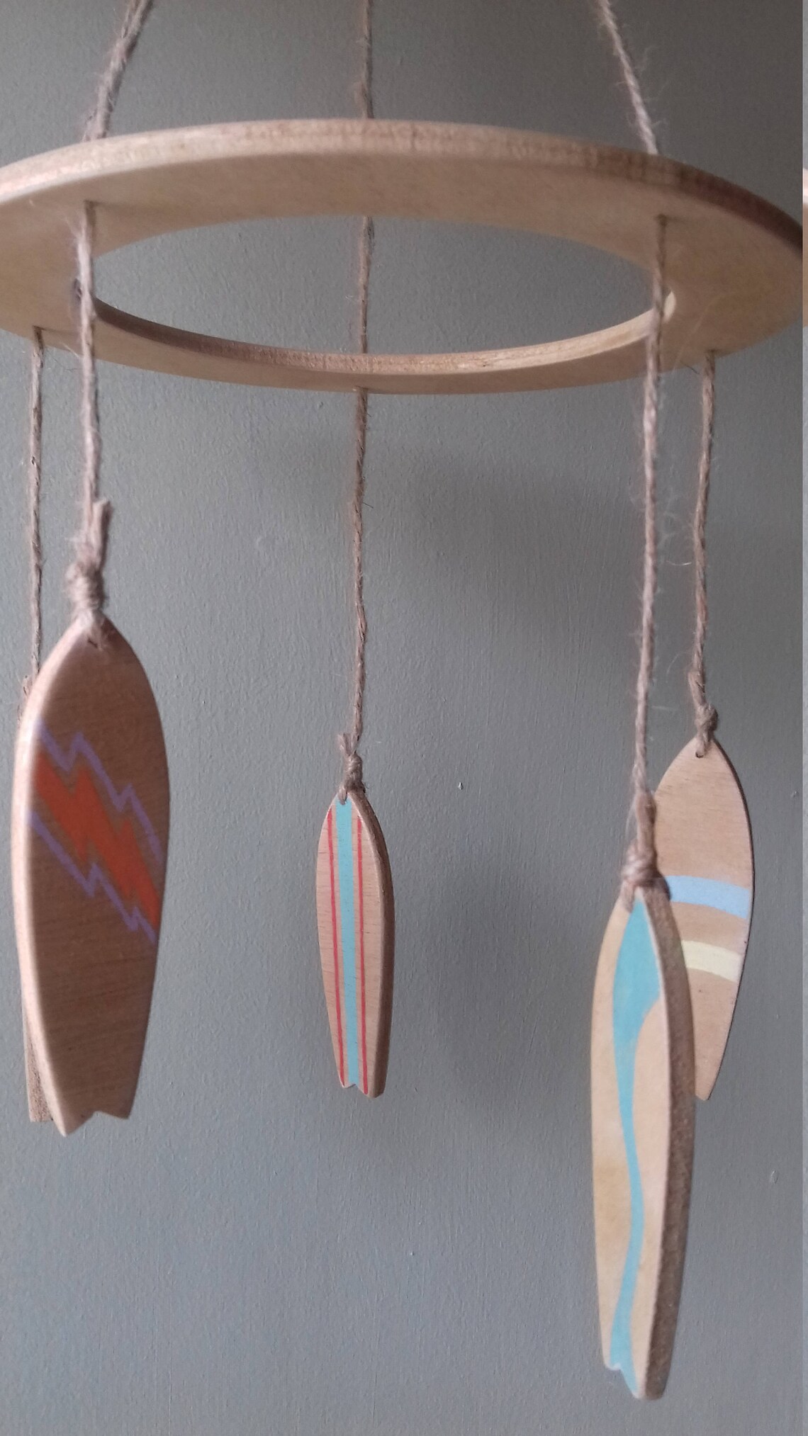 Surfboard Mobile / Baby Mobile / Nursery Decor / New Baby | Etsy