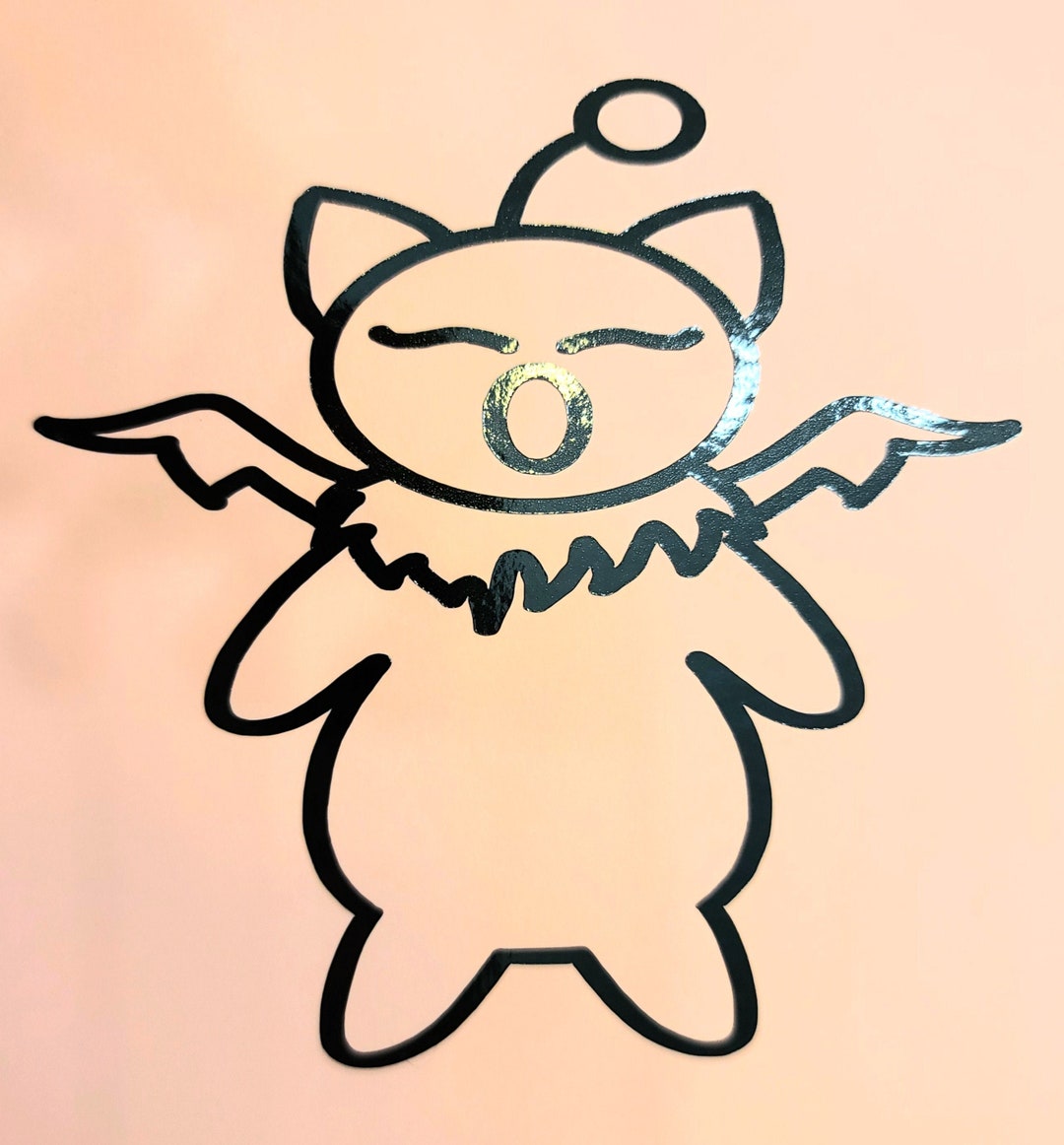 Custom Moogle Decal - Etsy