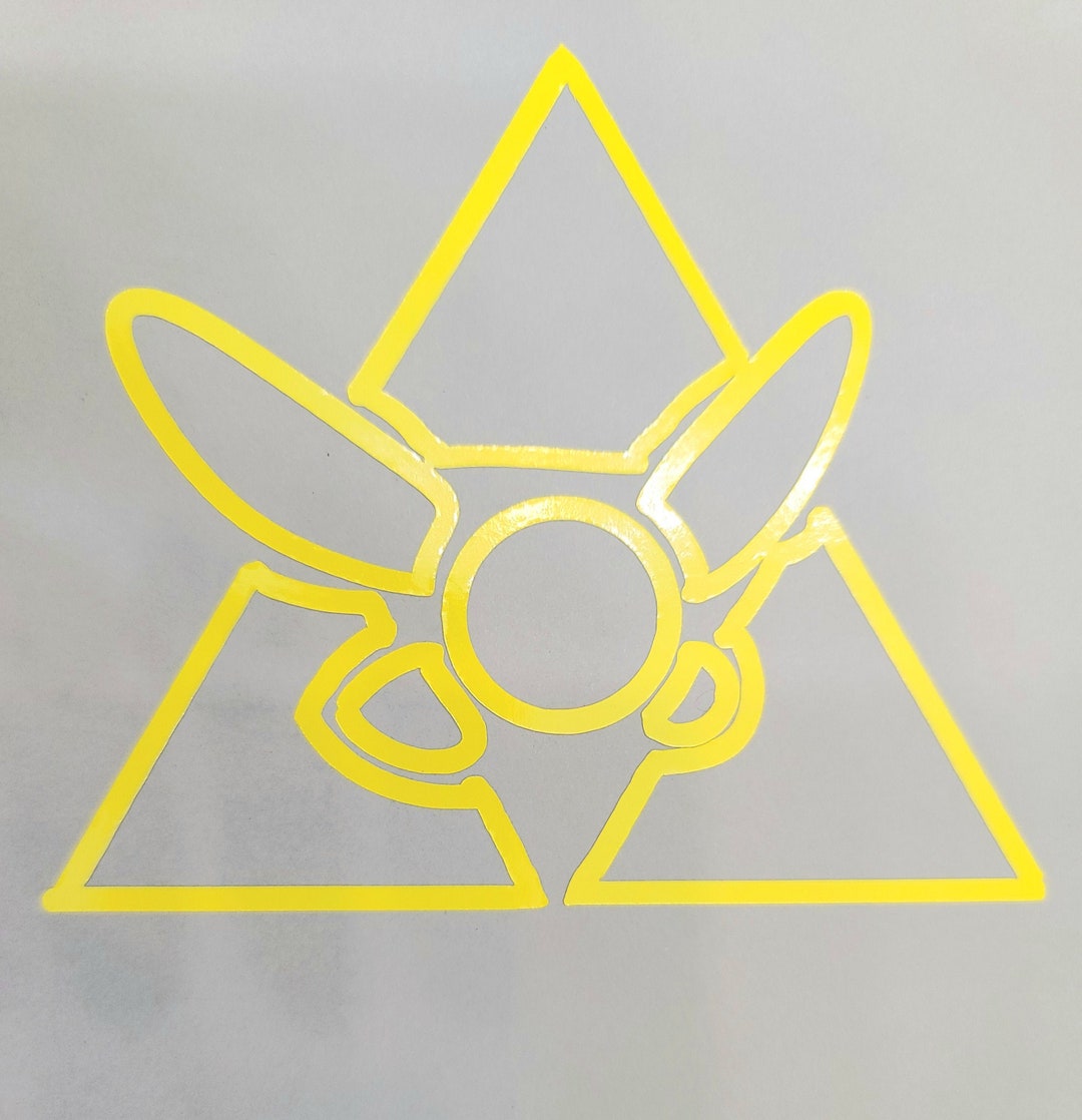 Custom Navi and Triforce Decal - Etsy