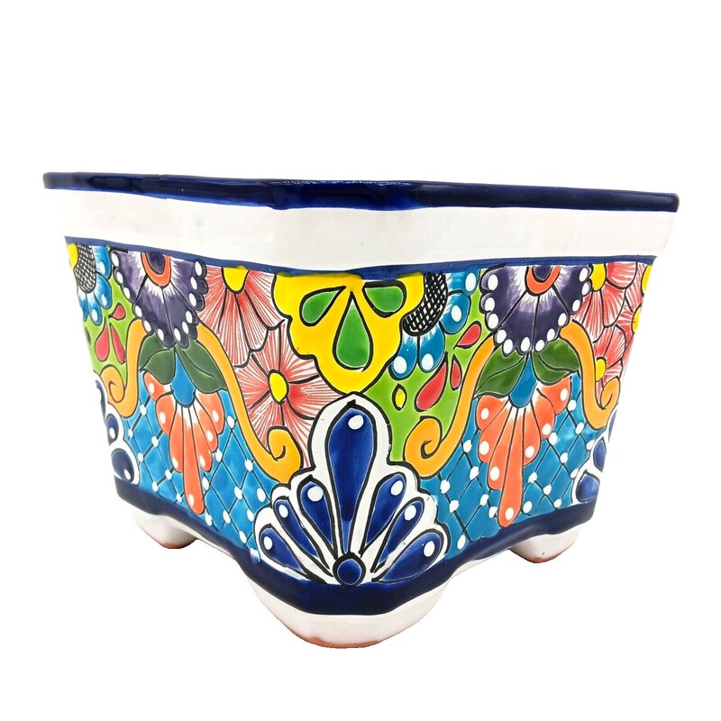 Mexican Pottery Planter - Etsy