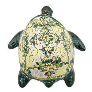 Talavera Pottery Sea Turtle Figure Ceramic Sealife Animal Patio Decor ...