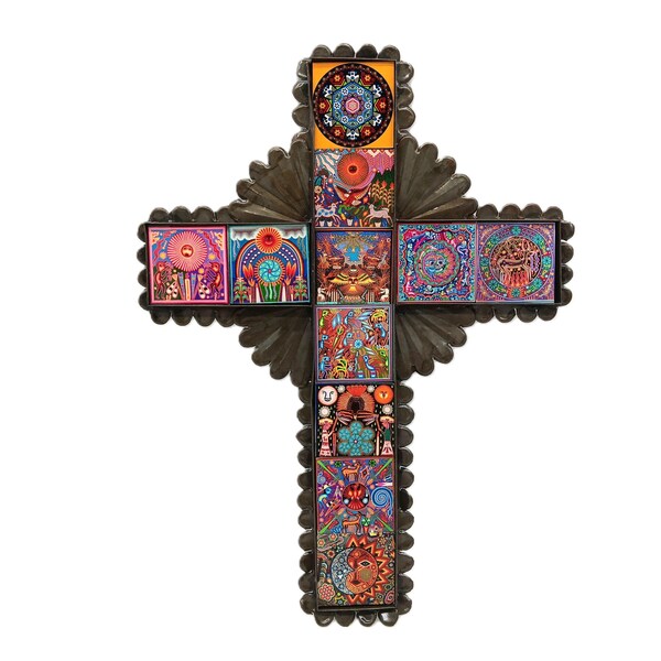 Tin Cross - Etsy