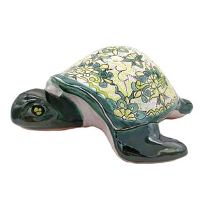 Talavera Pottery Sea Turtle Figure Ceramic Sealife Animal Patio Decor ...