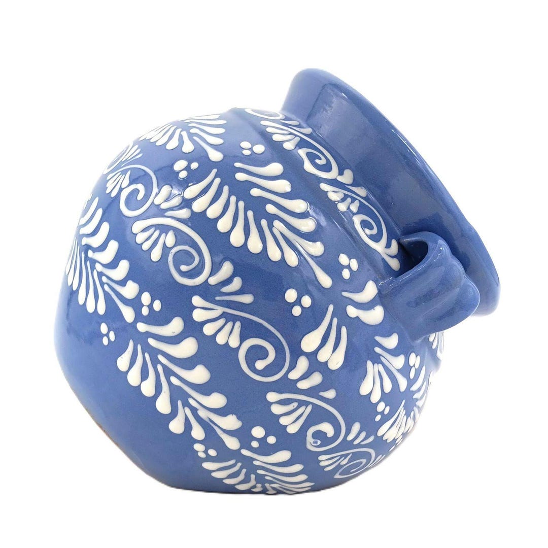 Talavera Pottery Sideways Spilling Planter Ceramic Flower Pot ...