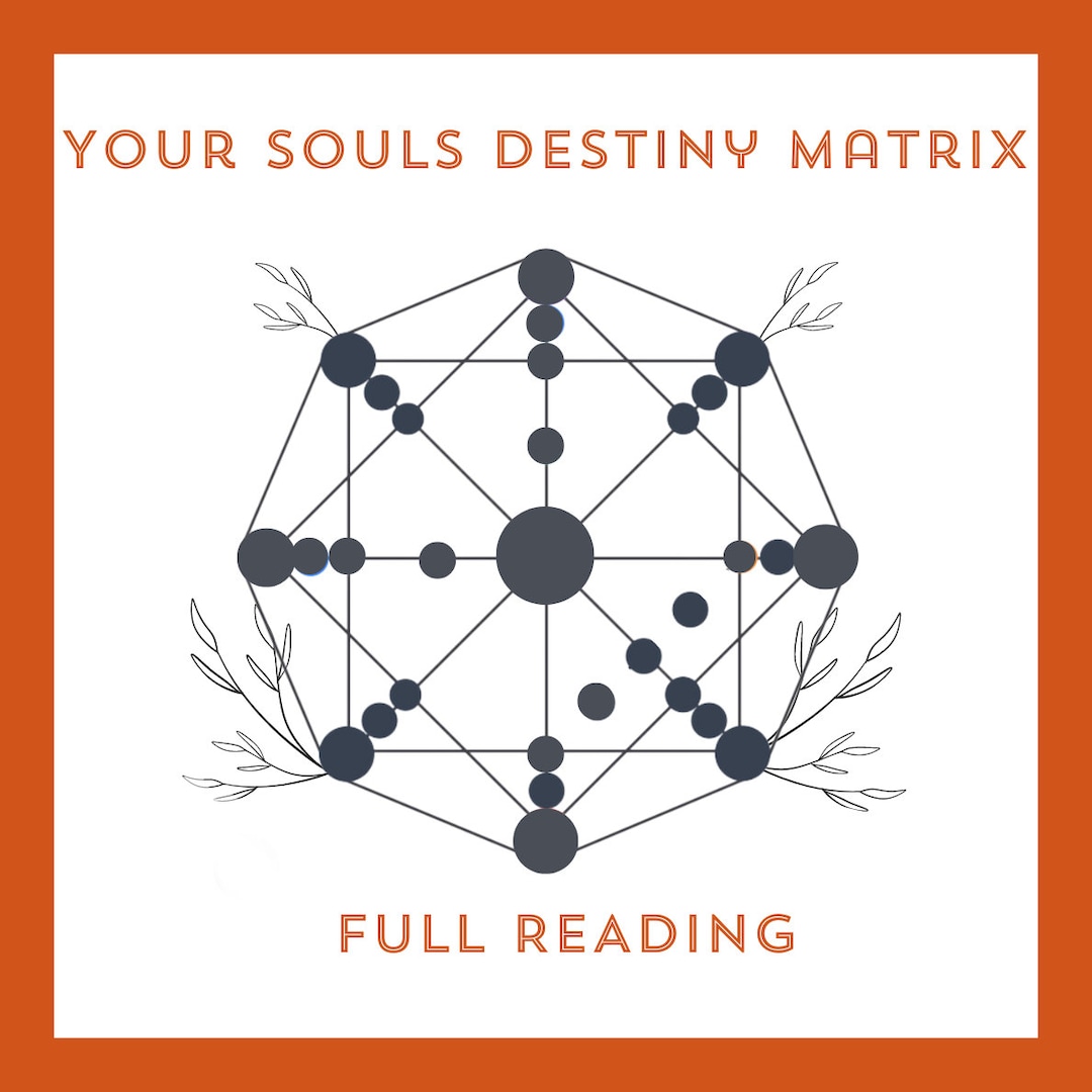 Your Souls Destiny Matrix - Etsy