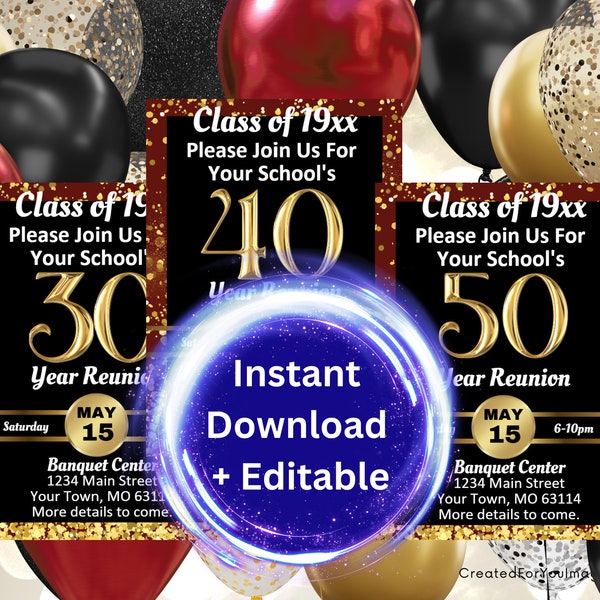 Class Reunion - Etsy
