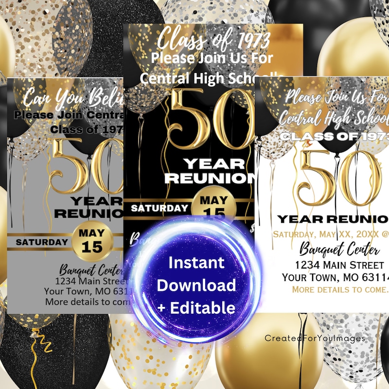 50 Year Reunion - Etsy