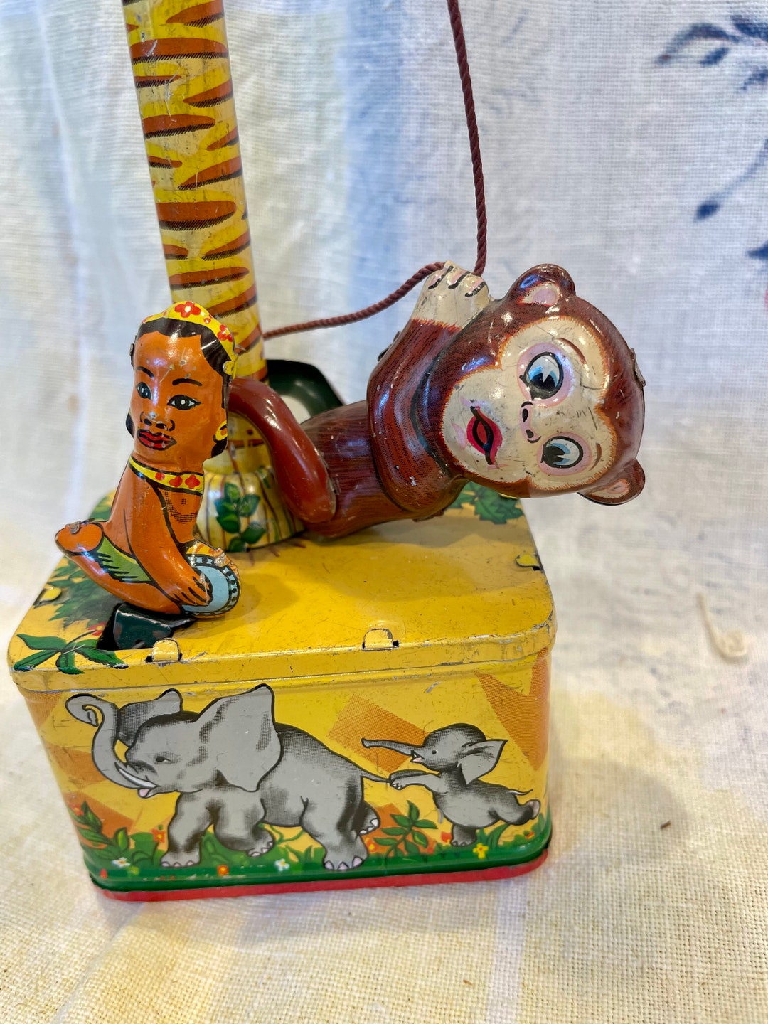 Modern Toys 12 H Wind up Monkey Toy in Good Condition - Etsy