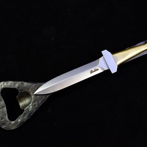 Forged Sword Dagger Bottle Opener - Etsy