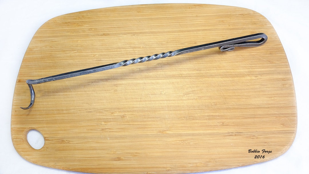 BBQ 16 R.H. Steak Meat Pig Tail Turner Flipper Hand - Etsy