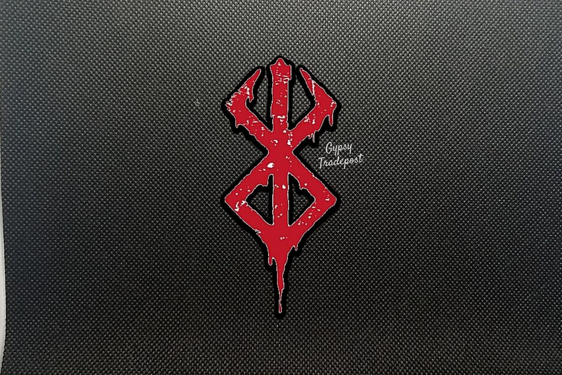 Viking Stickers: Berserker Rune Mark Water Bottle Sticker - Etsy