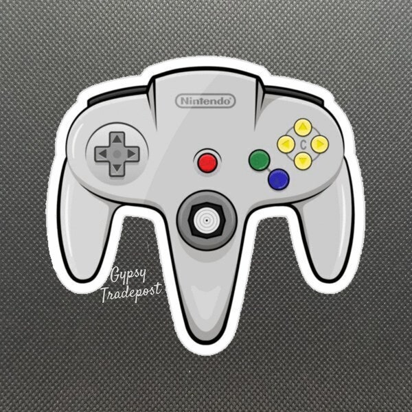 Video Game Controller Sticker Water Bottle - Etsy