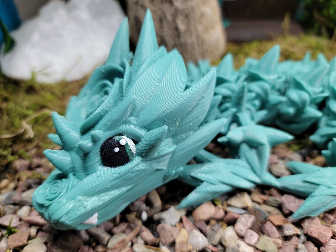 Dragonborn Collector Series: Premium XL Baby Rose Dragon - Etsy