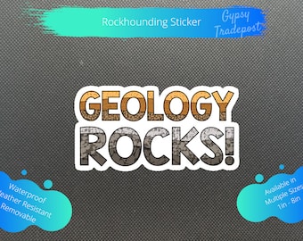 Geology Sticker - Etsy