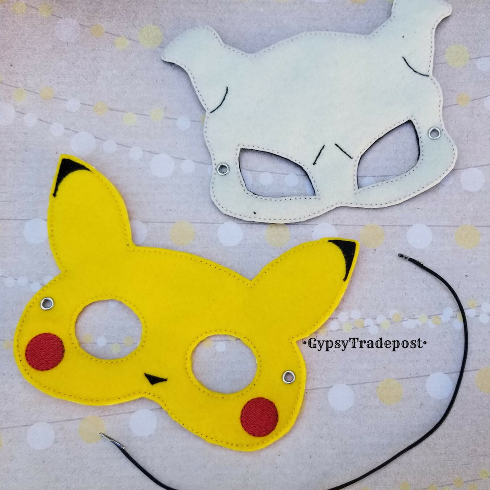 Shiny Charmander Pokemon Mask Pokemon Birthday Favor | Etsy