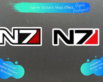Mass Effect Decal | Etsy