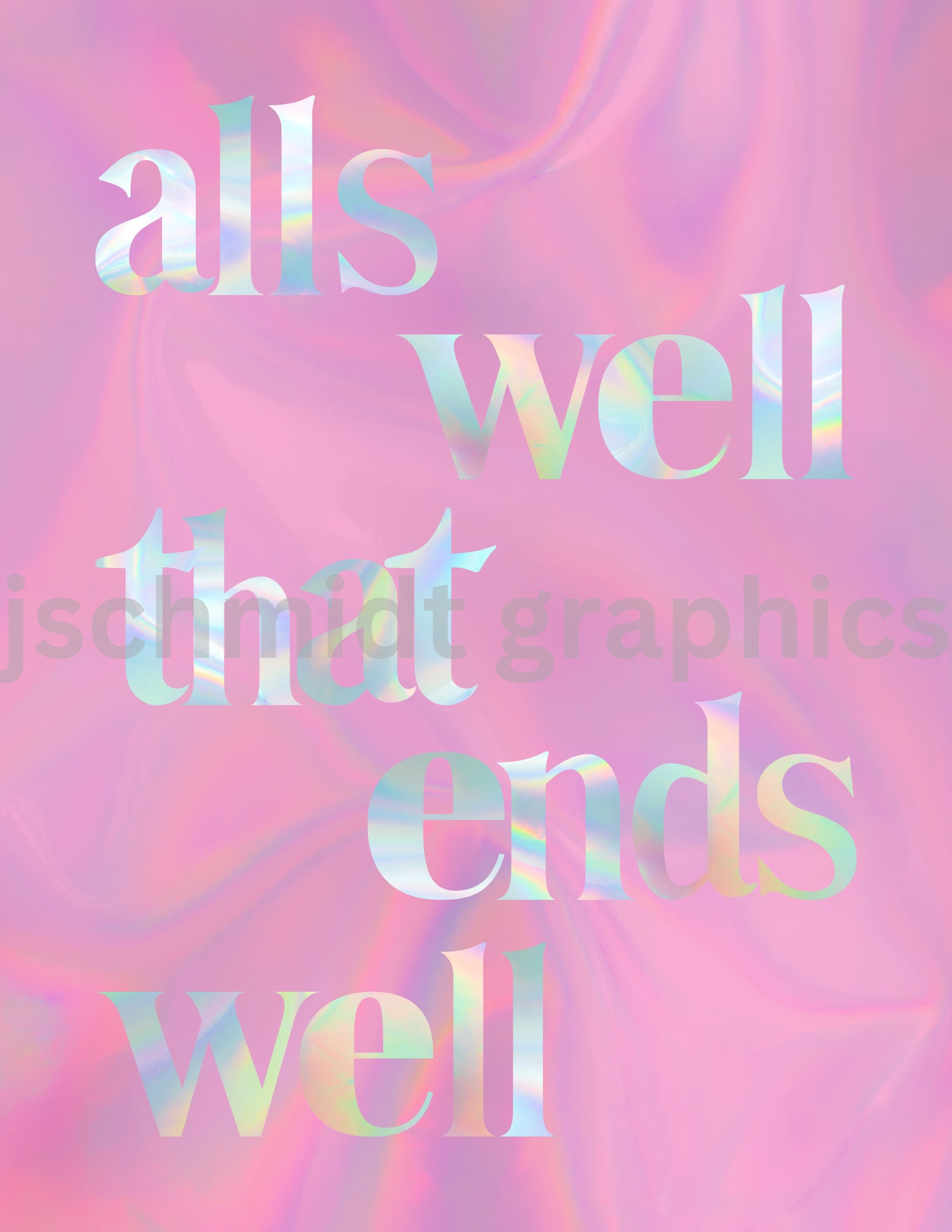 DIGITAL DOWNLOAD Alls Well That Ends Well - Etsy