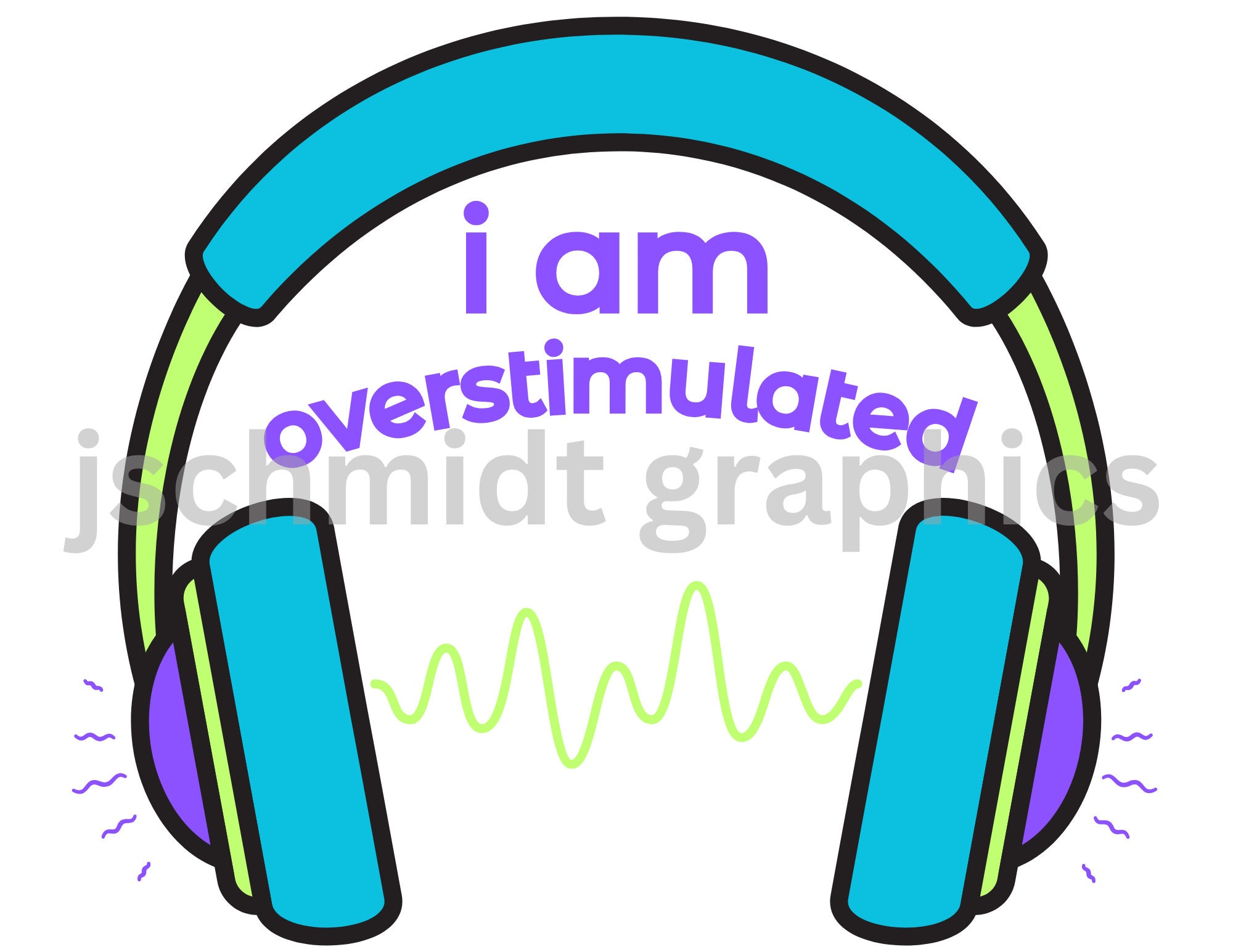 DIGITAL DOWNLOAD I Am Overstimulated - Etsy