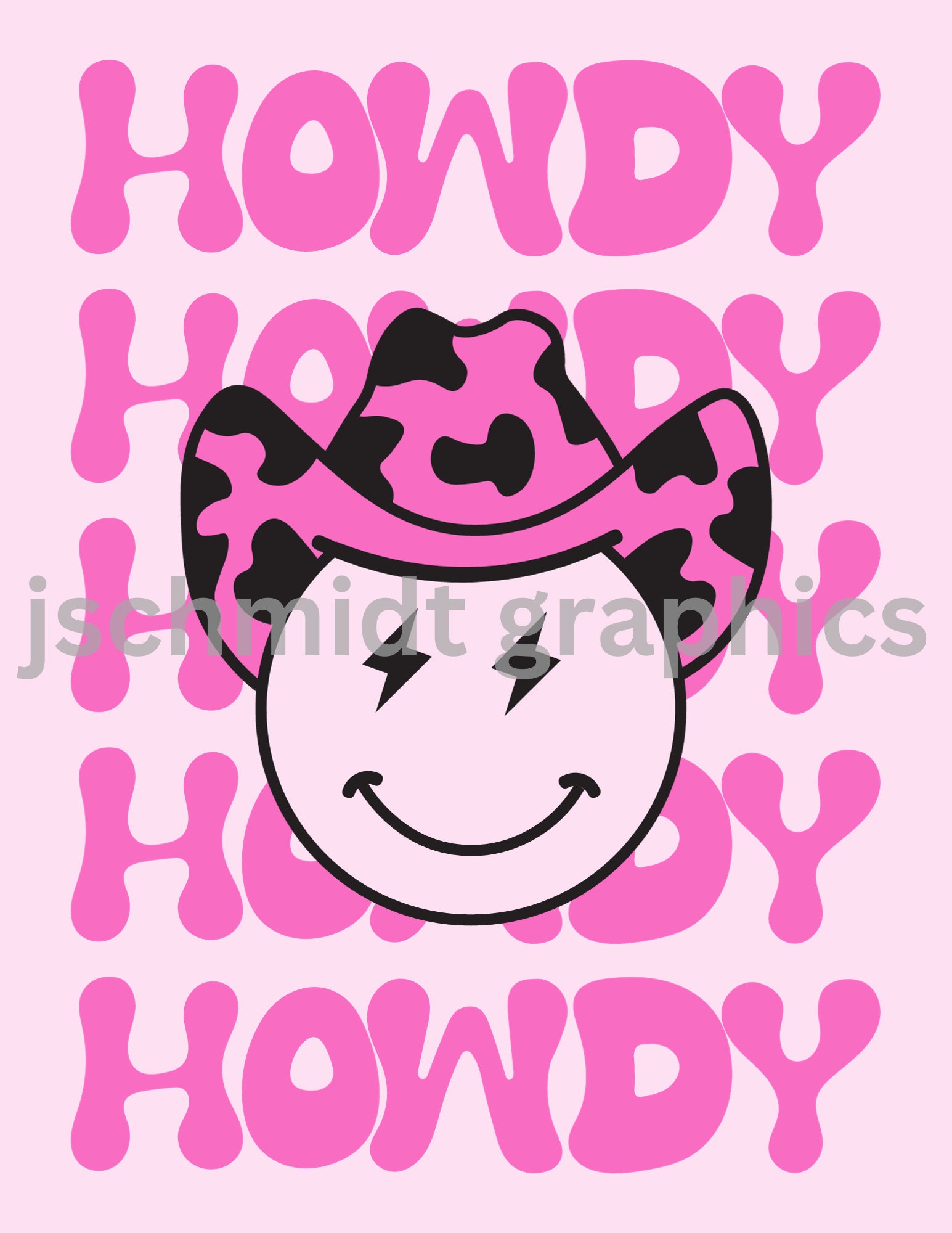 DIGITAL DOWNLOAD Pink Howdy - Etsy