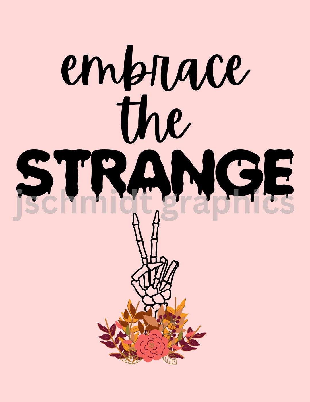 DIGITAL DOWNLOAD Embrace the Strange - Etsy
