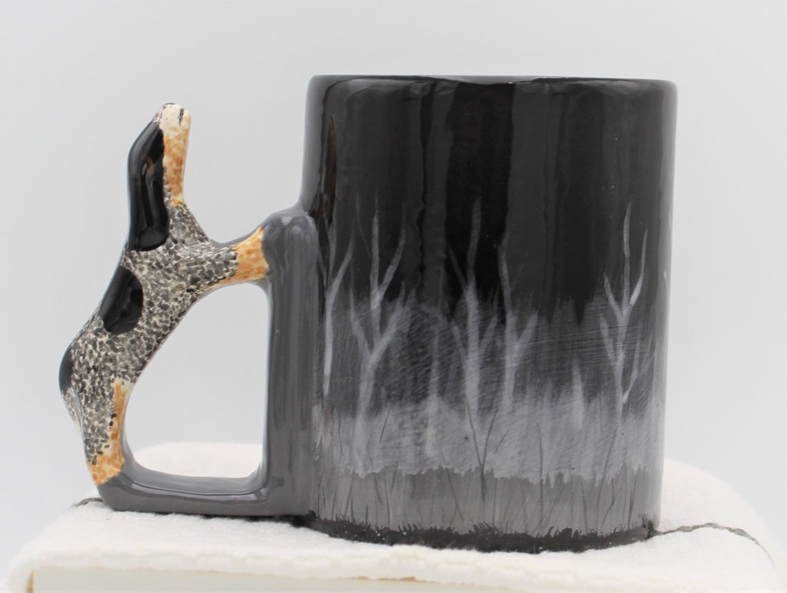 Bluetick Coonhound Mug Dog Handle Cup Coon Dog Lover Gift - Etsy