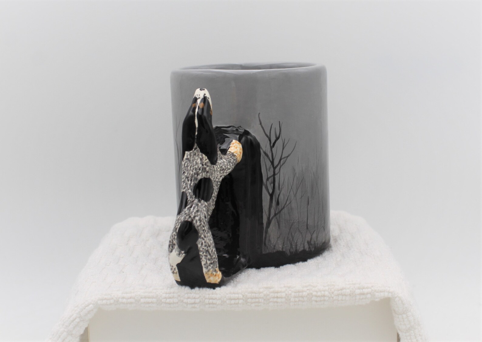 Bluetick Coonhound Mug Dog Handle Cup Coon Dog Lover Gift - Etsy