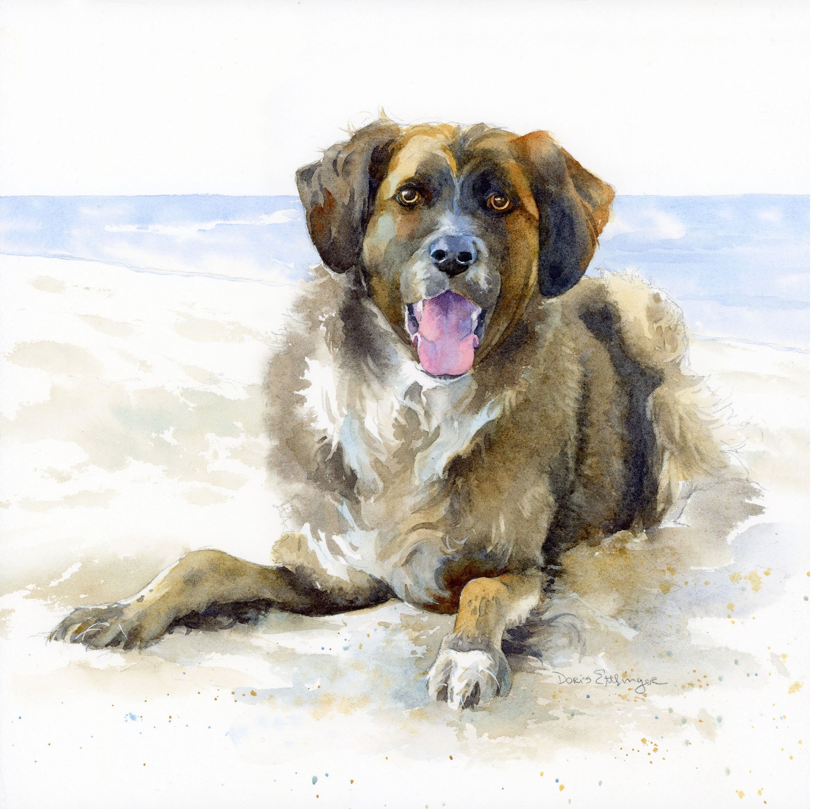 Custom Dog Portraits - Etsy