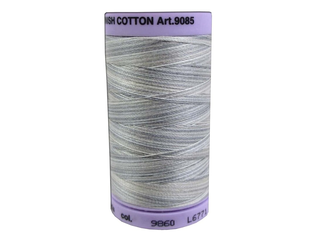 Mettler Silk Finish 100% Cotton Thread Variegated 9860, 9823, 9104 - Etsy