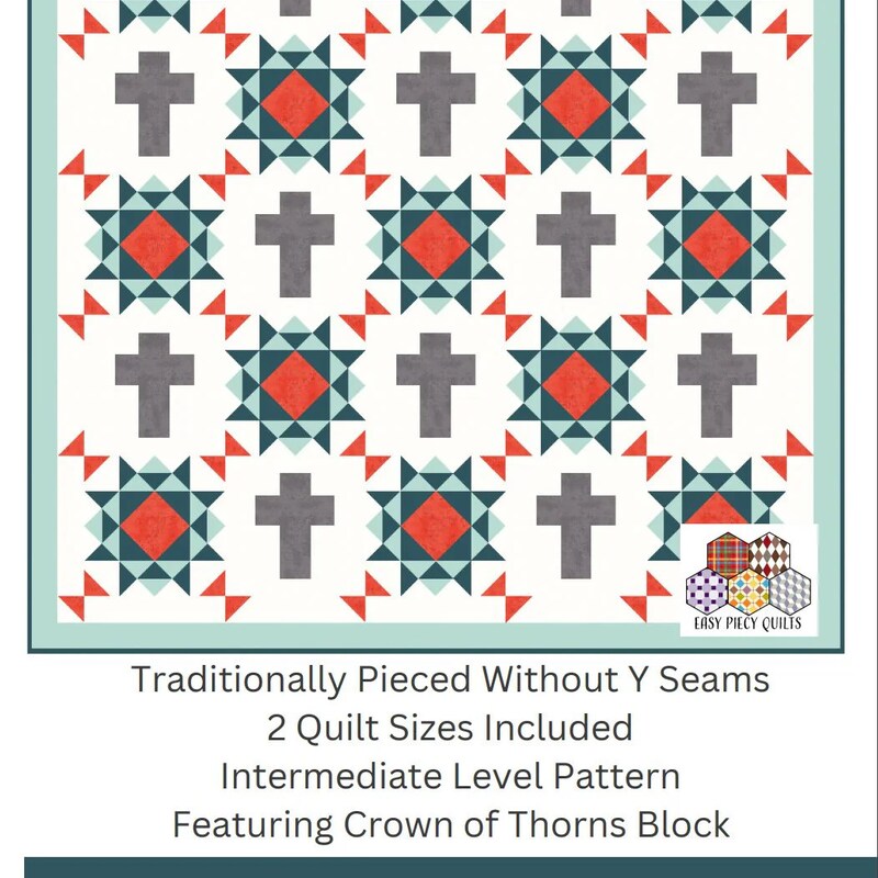 Cross Quilt Pattern - Etsy