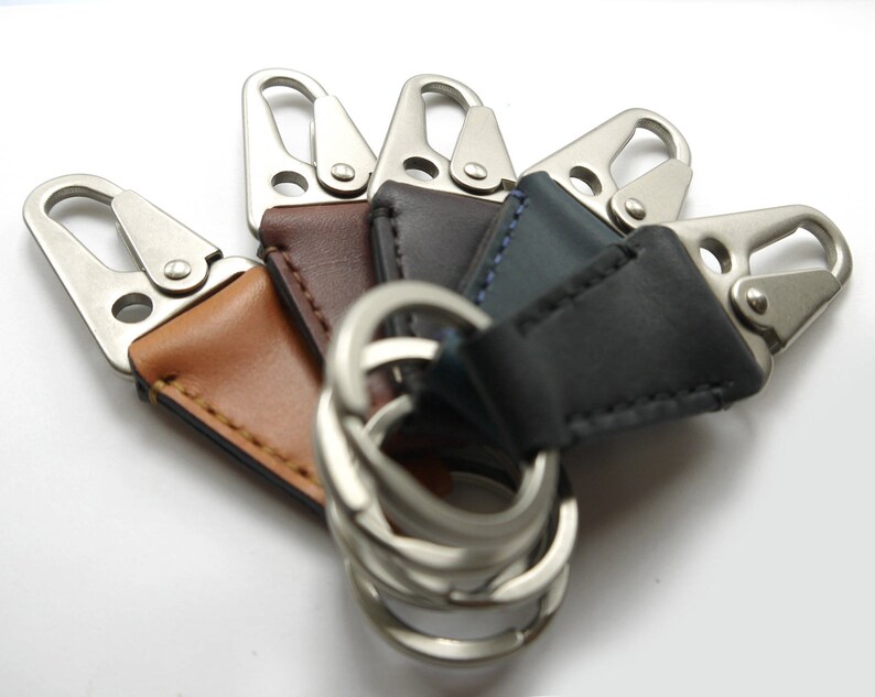 Sling Leather Keychain | Etsy