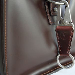 Sling Leather Keychain - Etsy