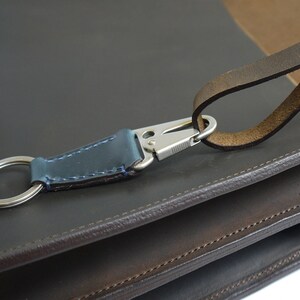 Sling Leather Keychain - Etsy