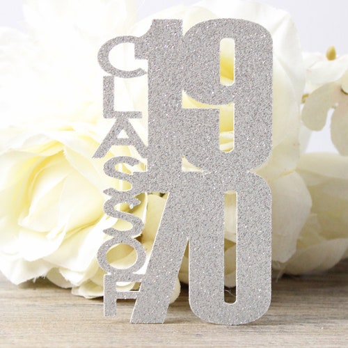 Class of 1970 Class Reunion Centerpiece 50 Years Class - Etsy