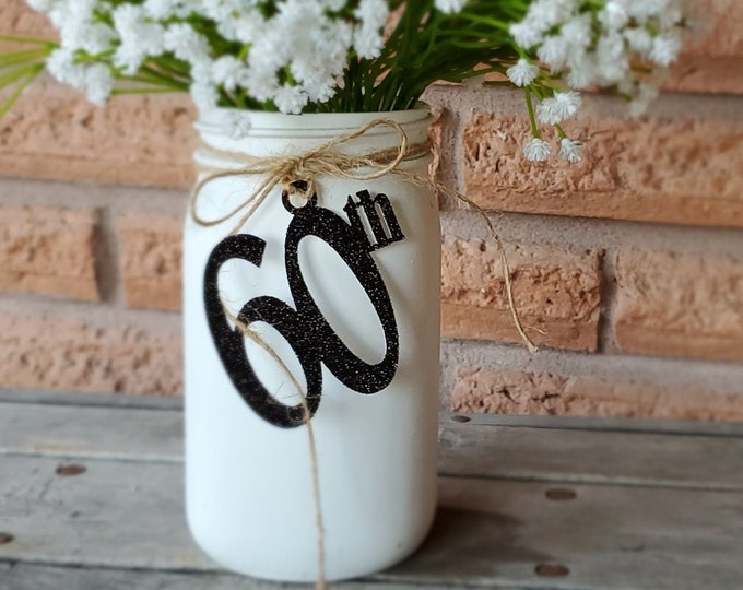 60th Anniversary Decorations / 60th Birthday Decorations / Rustic 60th ...