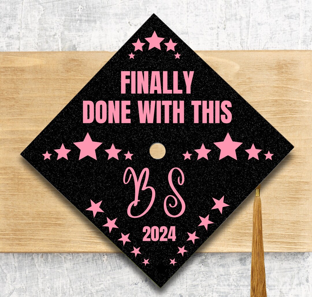 2024 Graduation Cap Topper / Psychologist / Therapy Cap Topper / Nurse ...