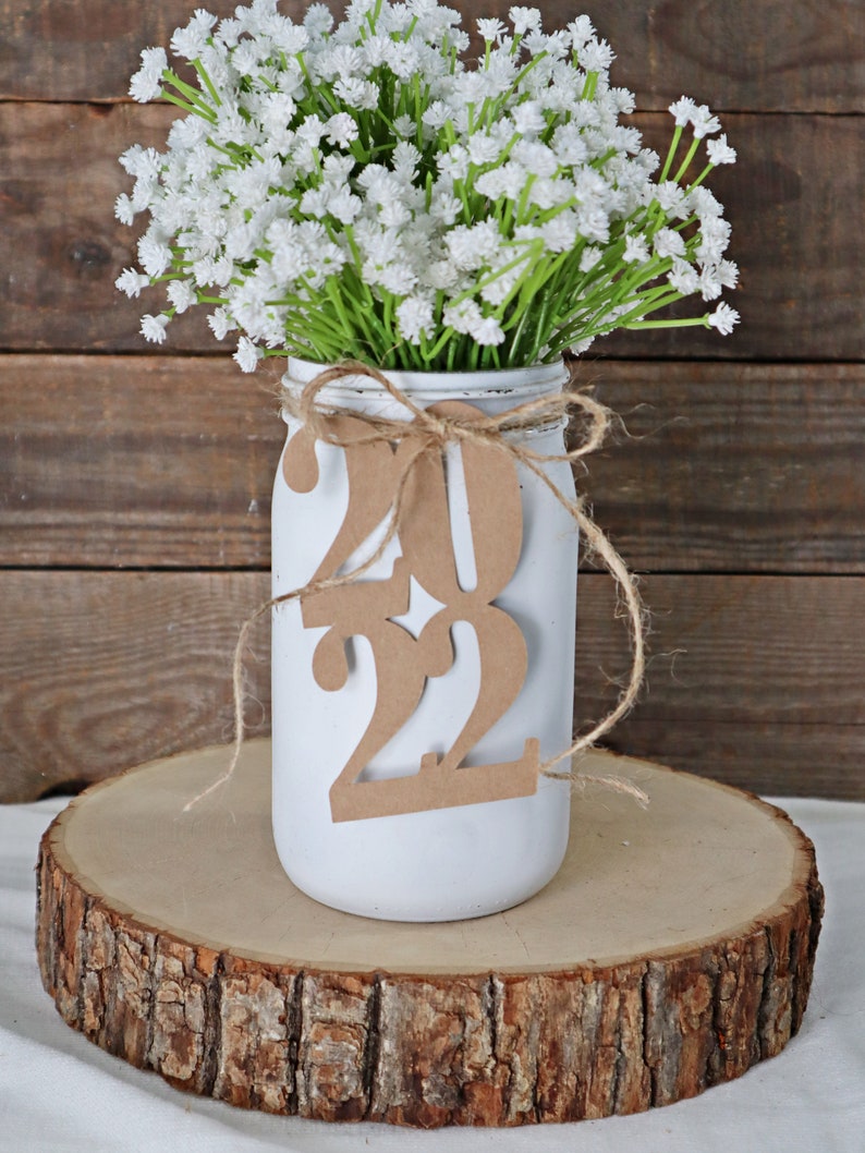 2022 Graduation Centerpiece Decorations / Rustic 2021 Barn | Etsy